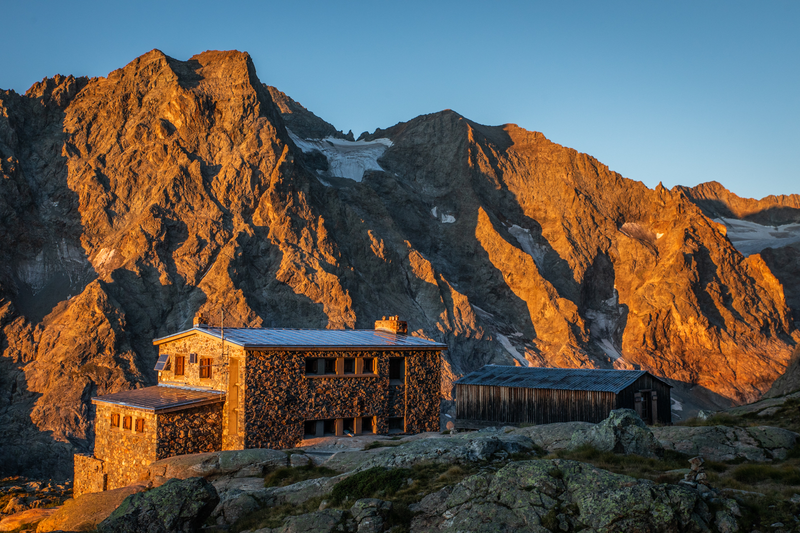 Refuge du Pelvoux - Grand tour des Ecrins